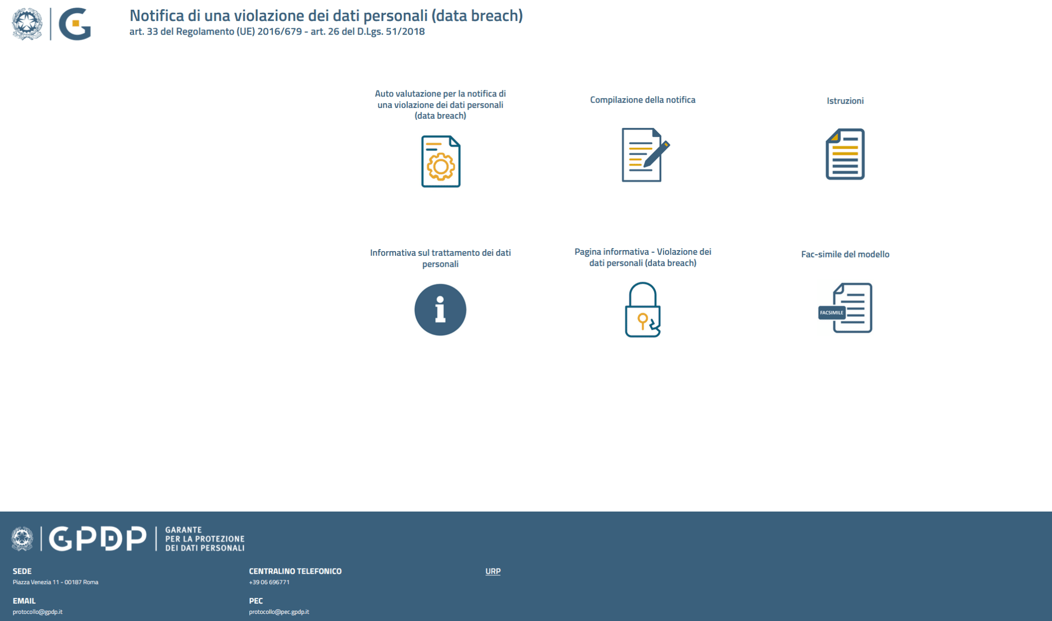 Data breach: guida pratica per la notifica al Garante privacy